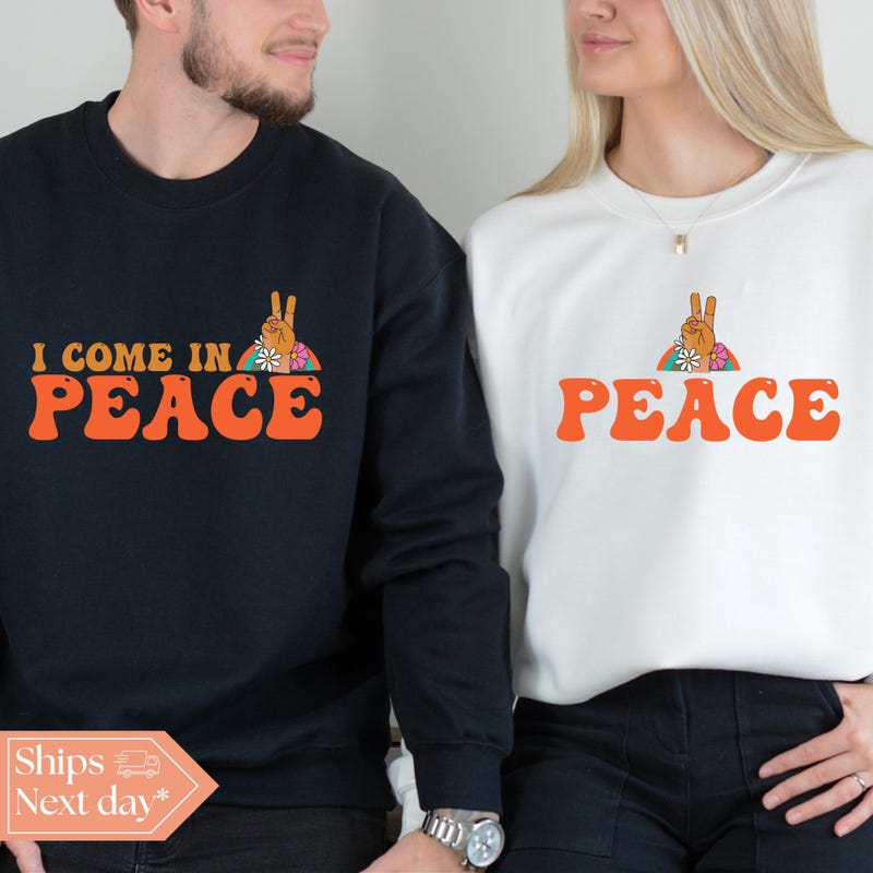I Come in Peace - Etsy