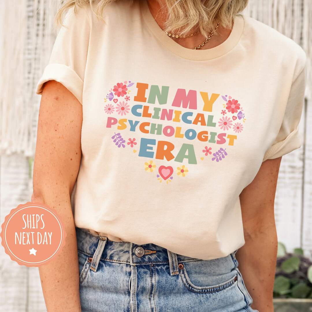In My Clinical Psychologist Era T-shirt Clinical Psychology - Etsy