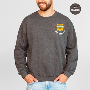 Custom School Bus Sweatshirt - Custom Transportation Hoodie - First Day ...