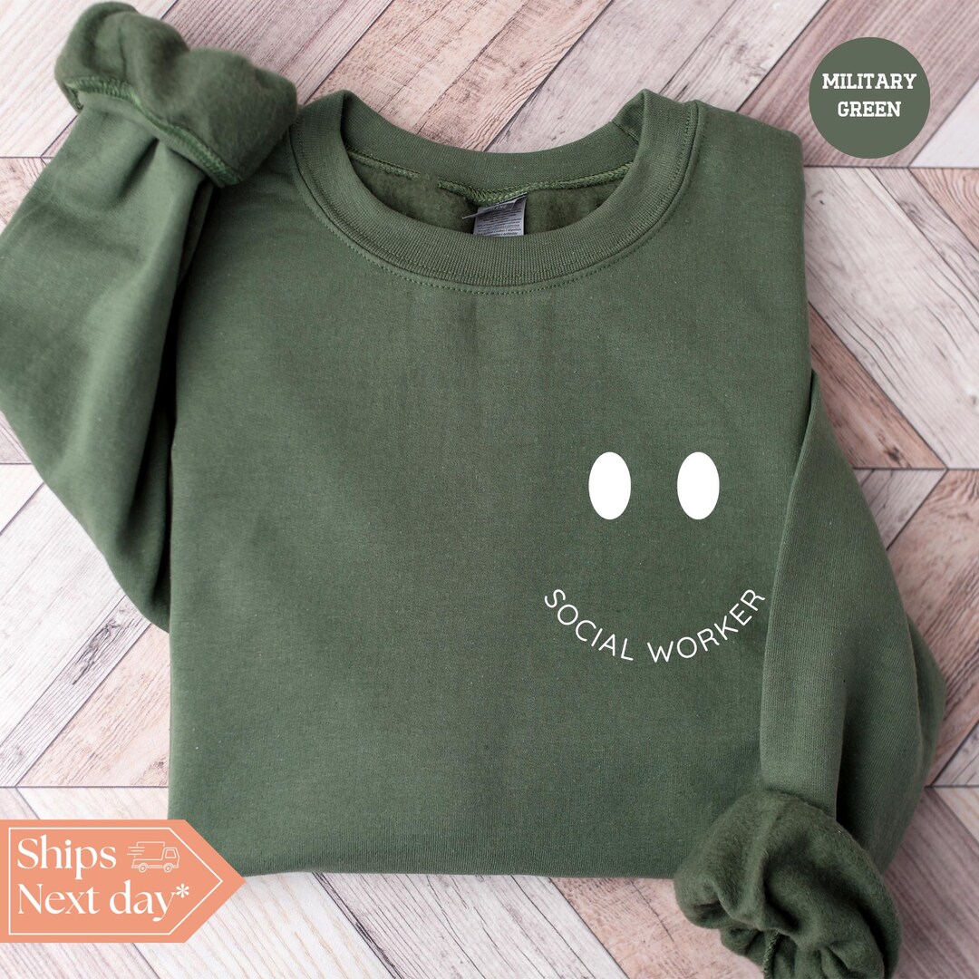 Social Worker Sweatshirt - Social Worker Hoodie - Gift for Social ...