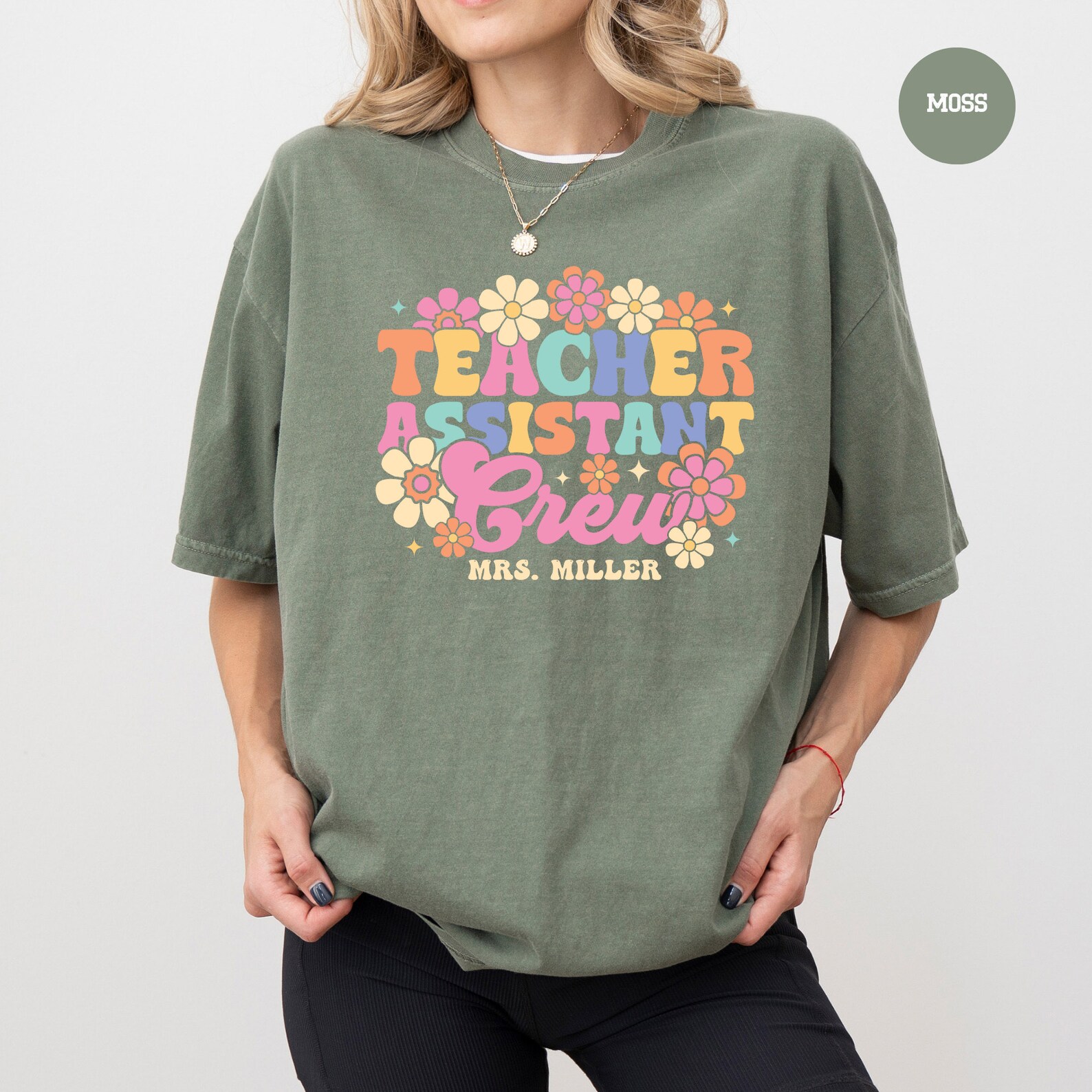 Custom Teacher Assistant T-shirt - Custom Teacher Assistant Shirt ...