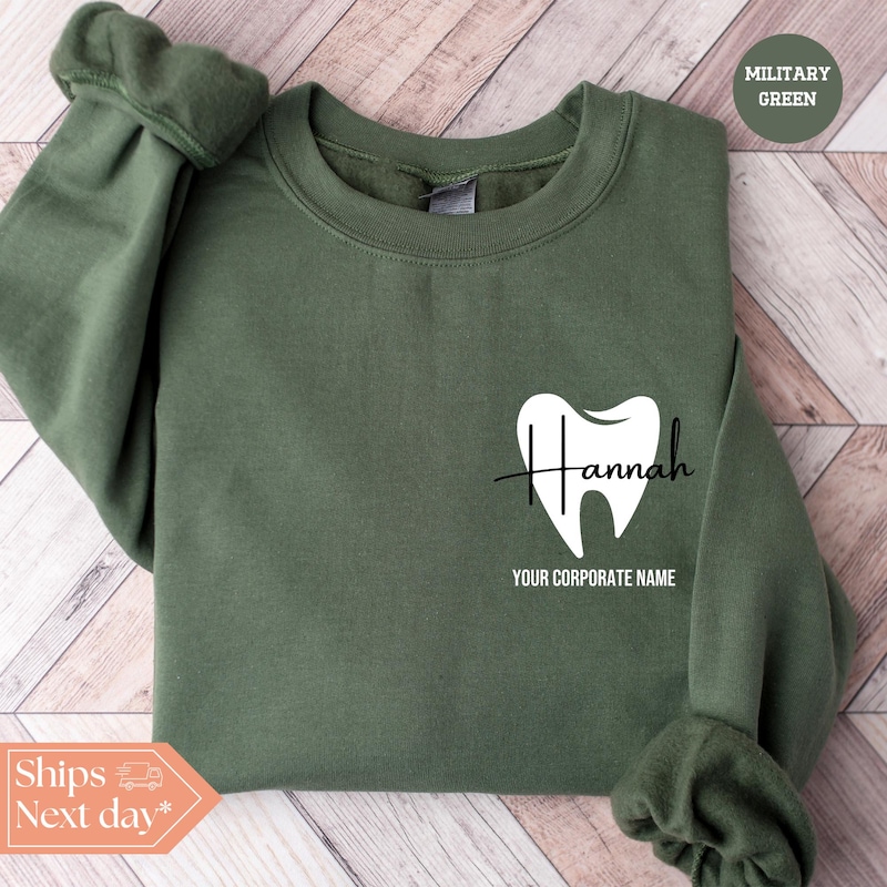 Dental Receptionist Crew - Etsy