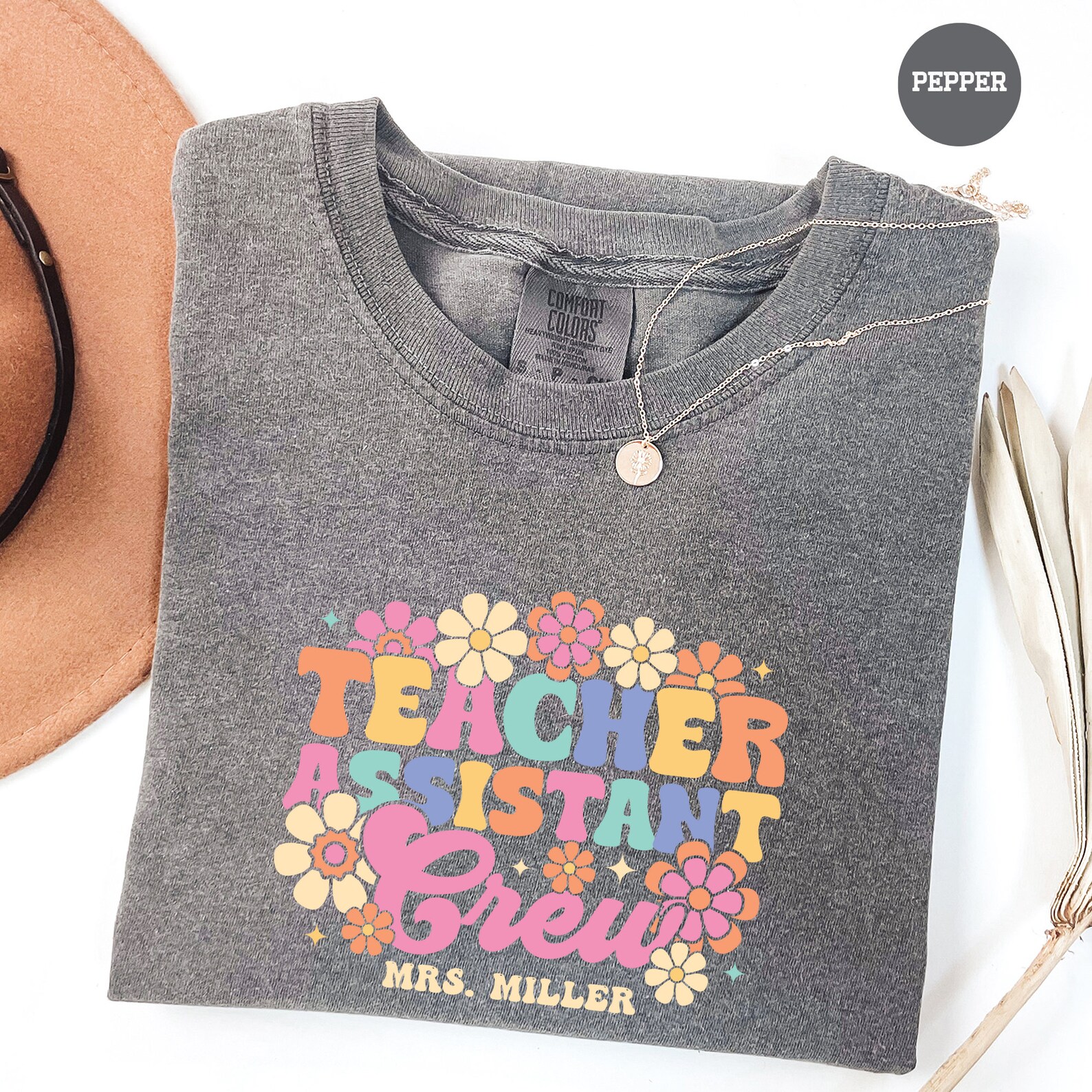 Custom Teacher Assistant T-shirt - Custom Teacher Assistant Shirt ...