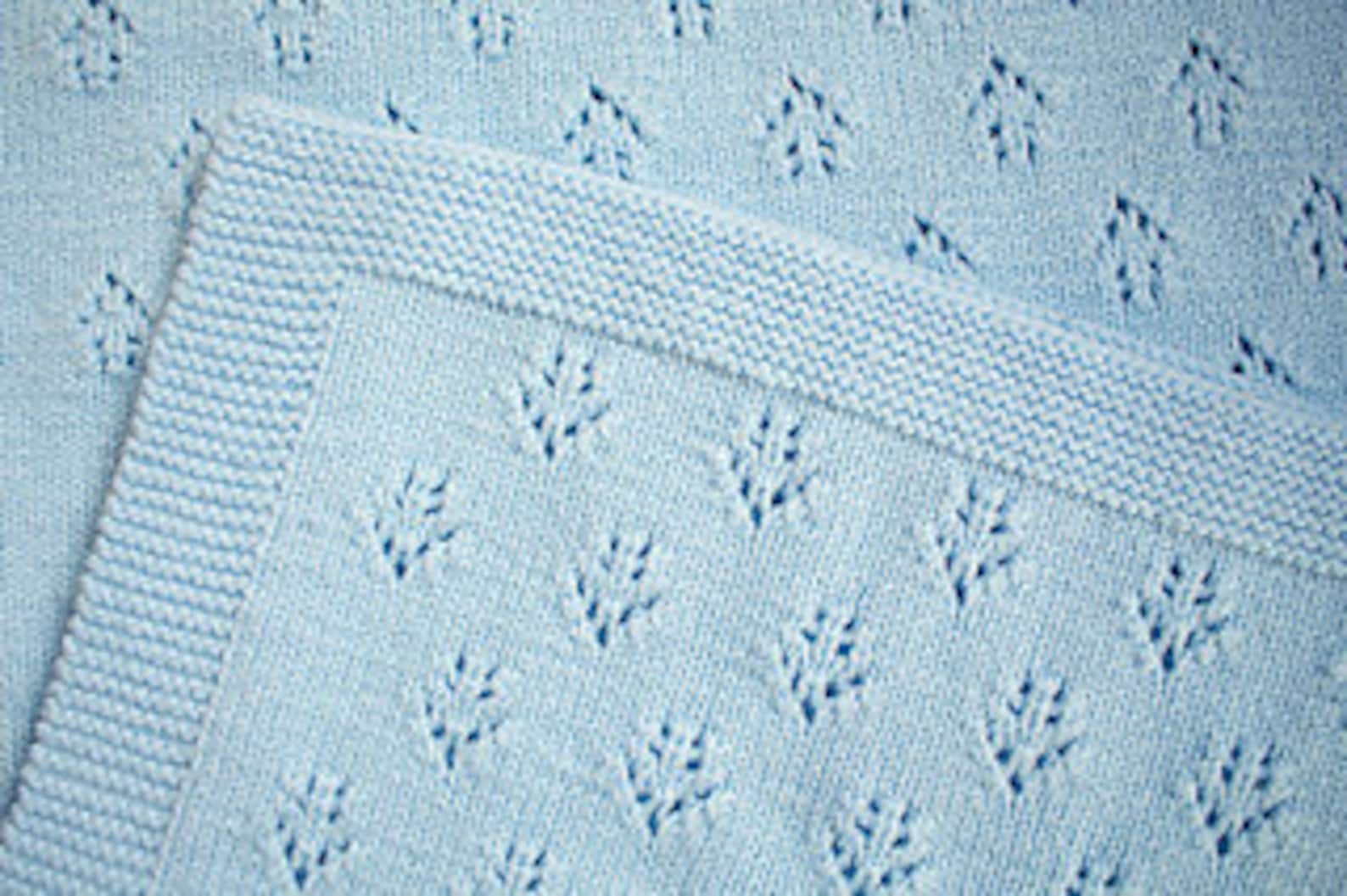 Blanket Knitting Pattern PDF Download - Etsy