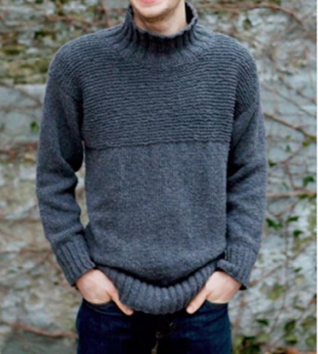 Men's Jumper Knitting Pattern PDF Download - Etsy UK