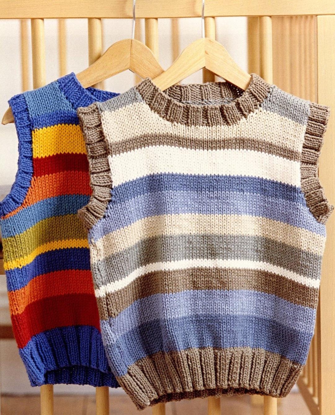 Baby/children's Tank Top - Knitting Pattern - PDF Download - Etsy