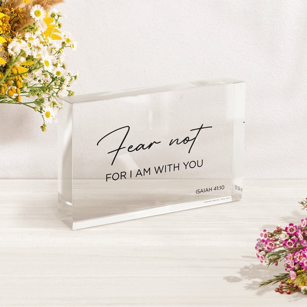 Acrylic Bible Verse Art - Etsy