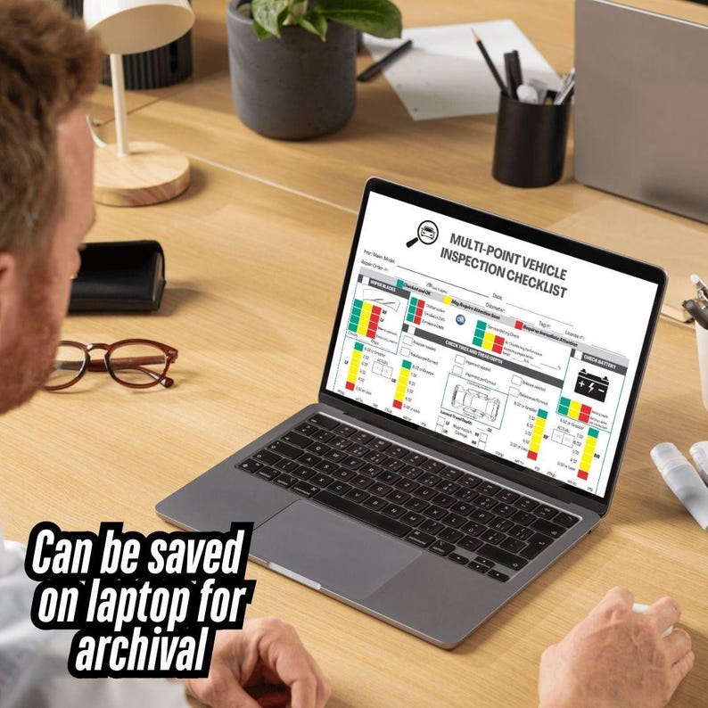 Multi Vehicle Inspection Checklist, Printable PDF for Car Maintenance ...