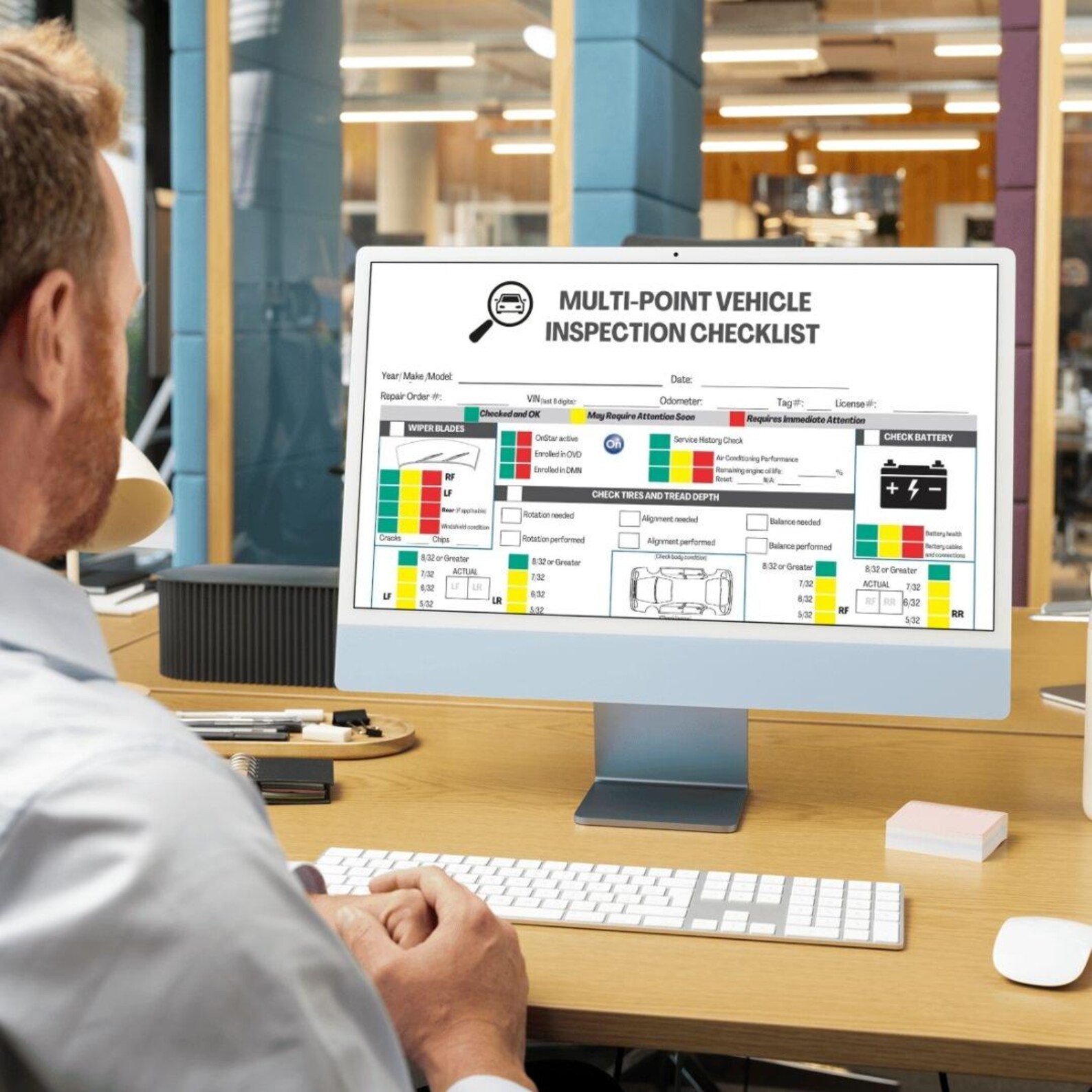 Vehicle Inspection Checklist, Printable PDF for Car Maintenance, Pre ...