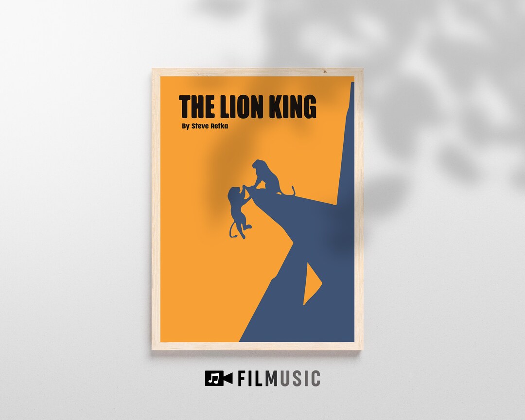 The Lion King Steve Retka Alternative Movie Poster - Etsy