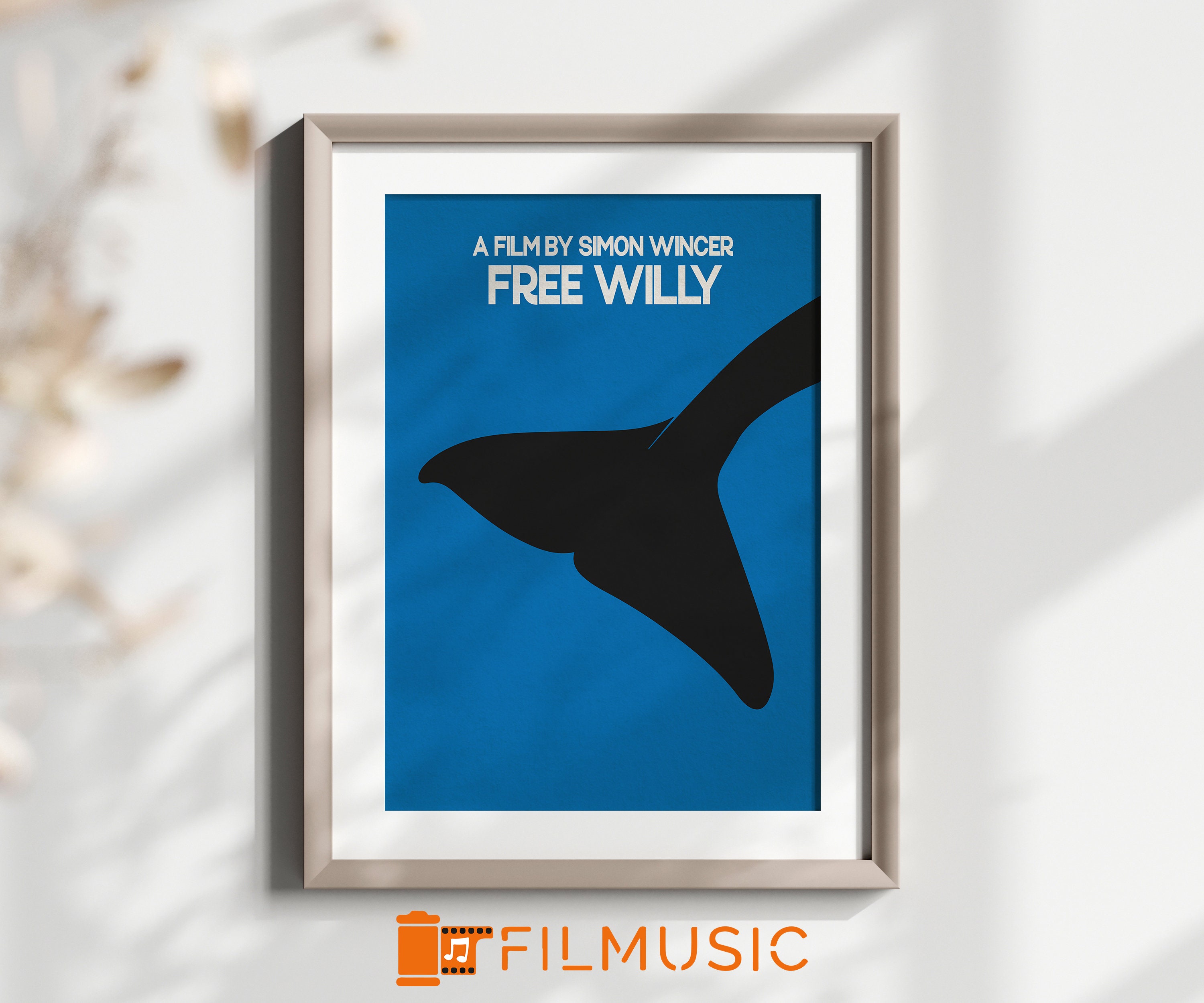 Free Willy Movie Poster