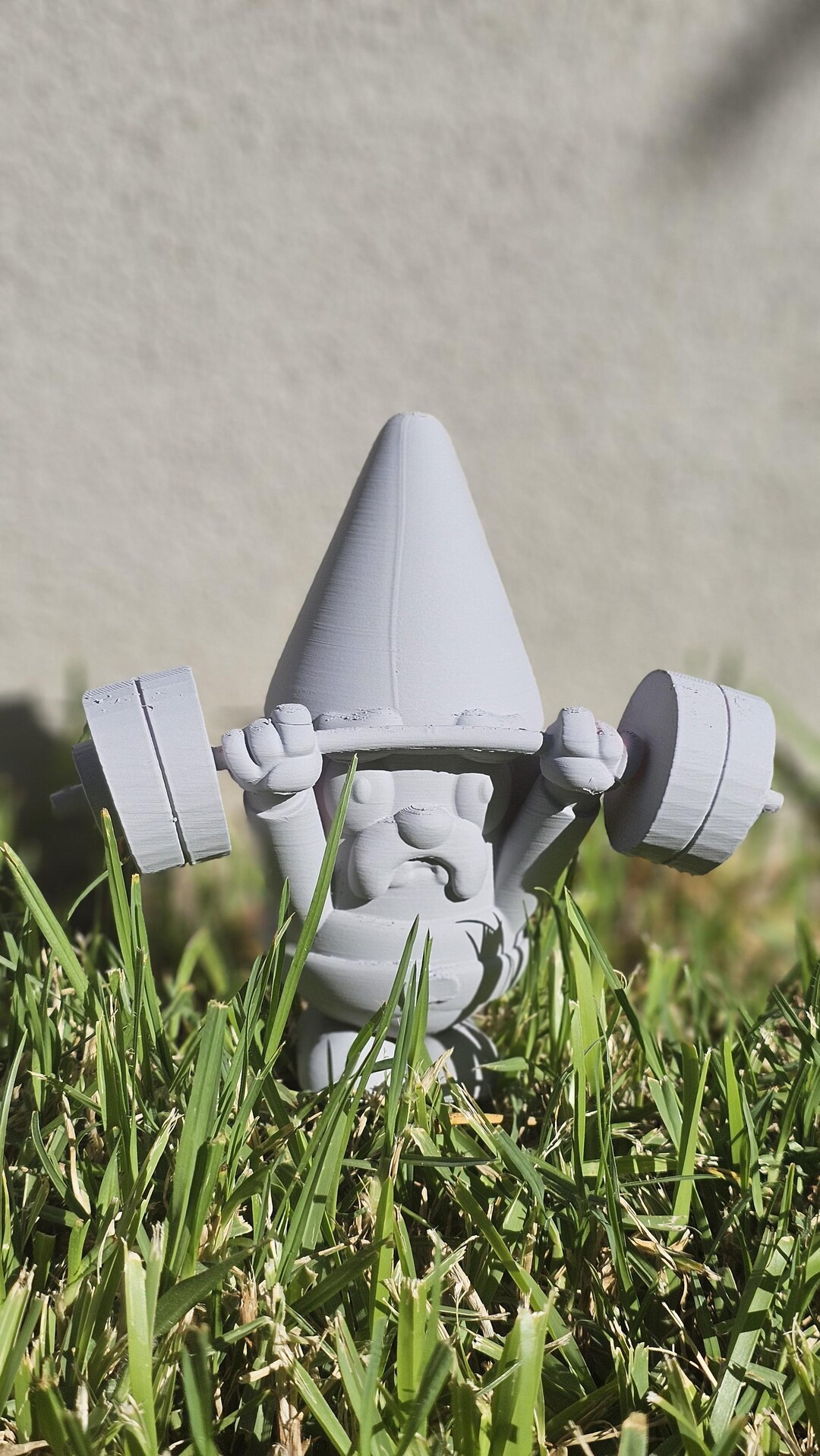 Hammerbarn Bluey Gnome Weightlifter - Etsy UK