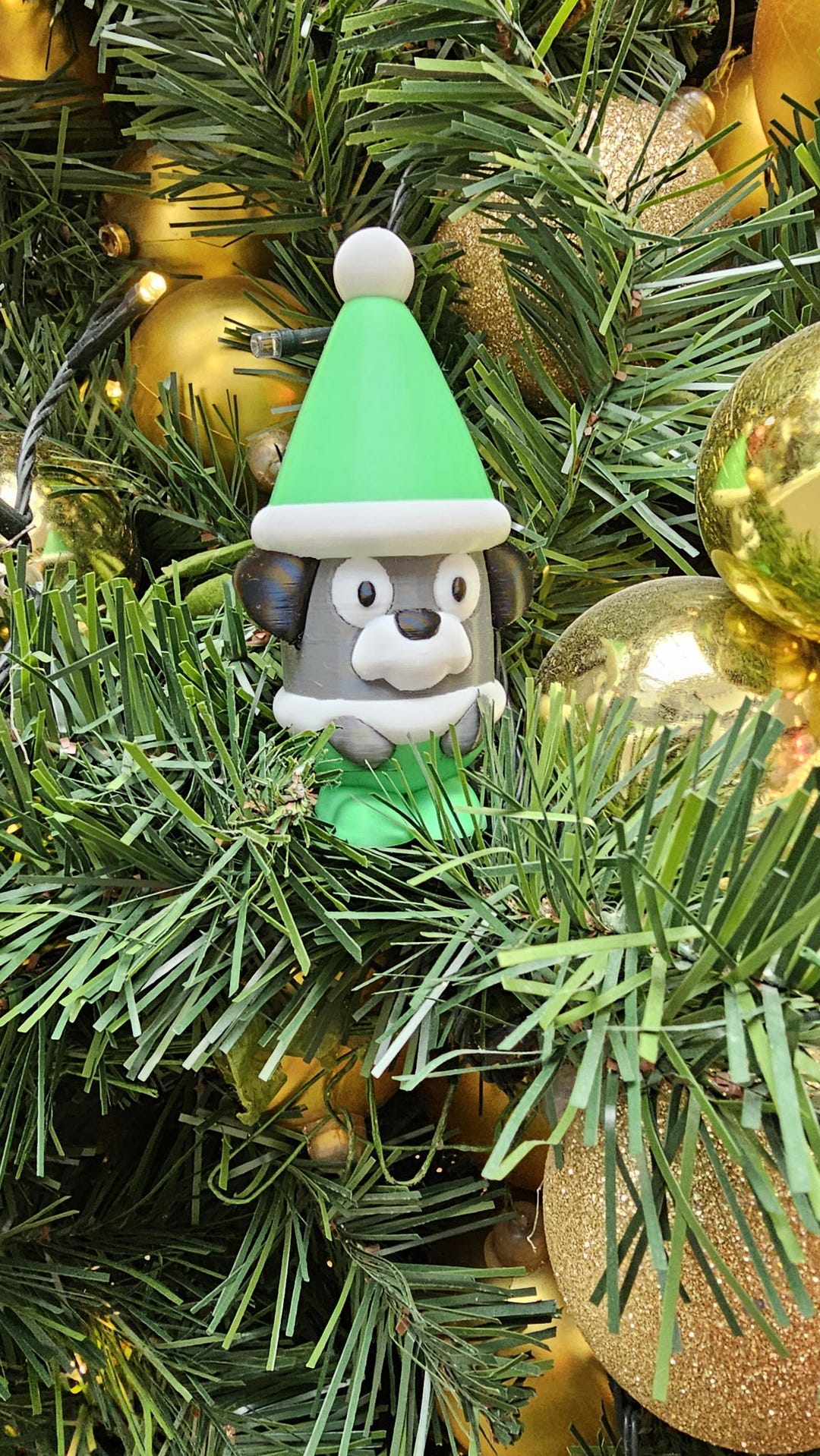Bluey Hammerbarn Santa Ornament - Etsy