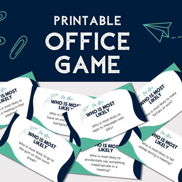 Workplace Games - Etsy