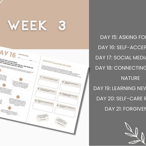 Self-care Planner Printable Self-love Journal Mental Health Worksheet ...