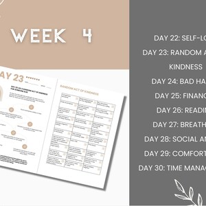 Self-care Planner Printable Self-love Journal Mental Health Worksheet ...