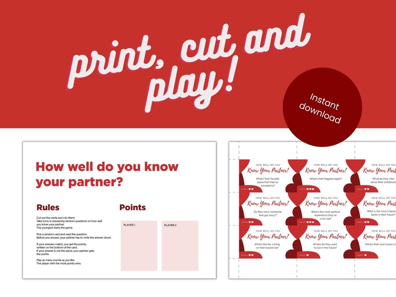 Couples Games Printable, Gouple Games, Date Night Games, Date Night ...