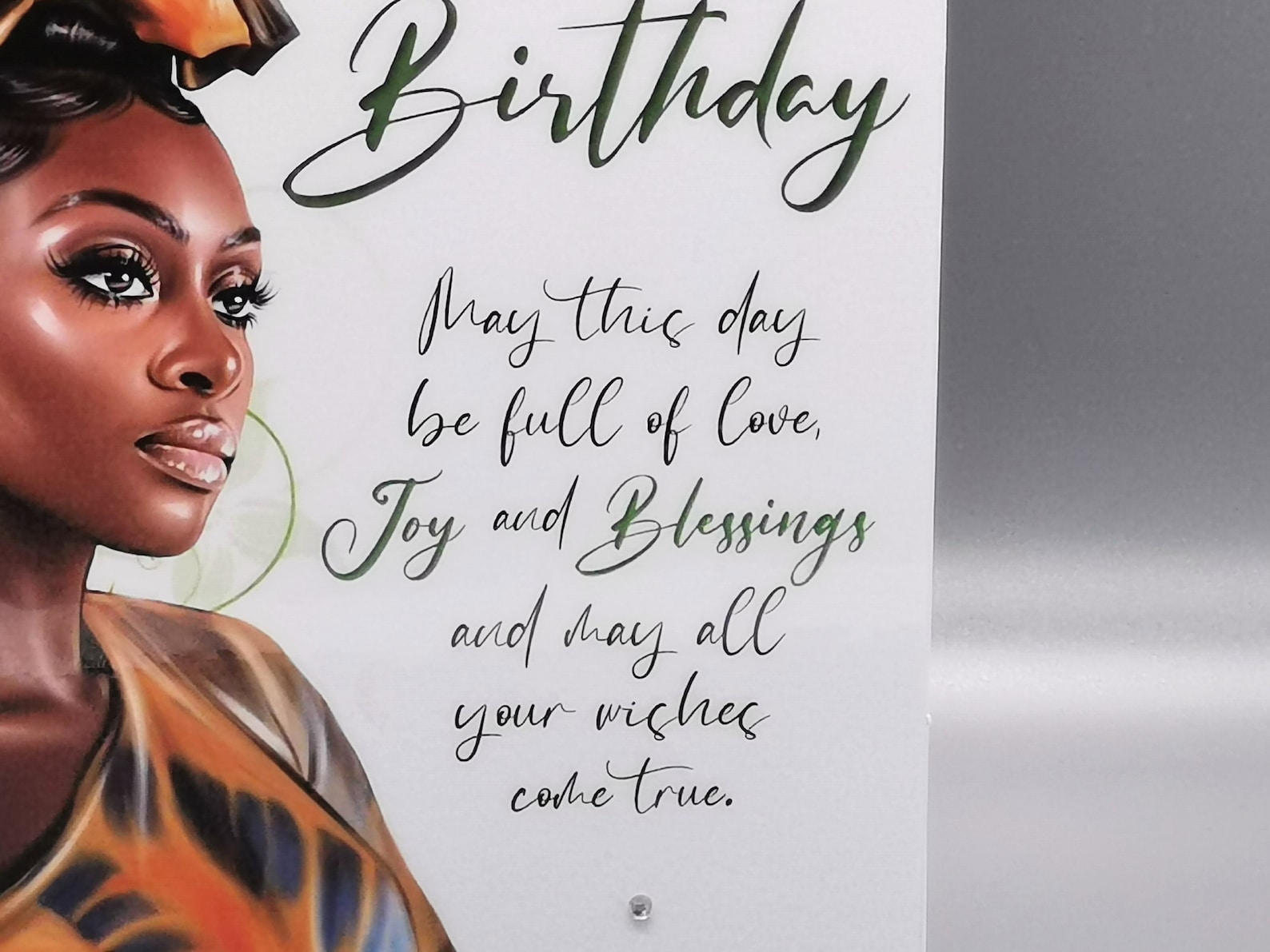 Happy Birthday Black Woman Happy Birthday Black Greeting - Etsy UK