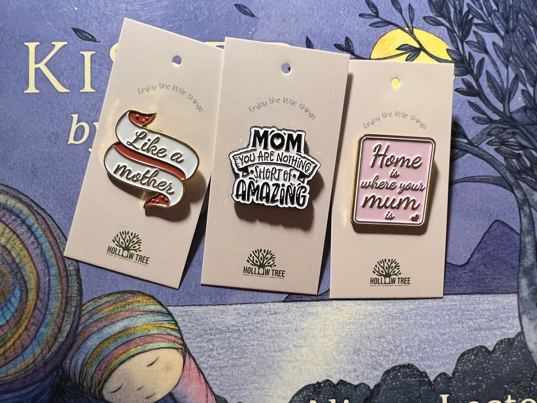 Brooches for Moms Lovely Message Metal Brooch to the Woman You Love ...