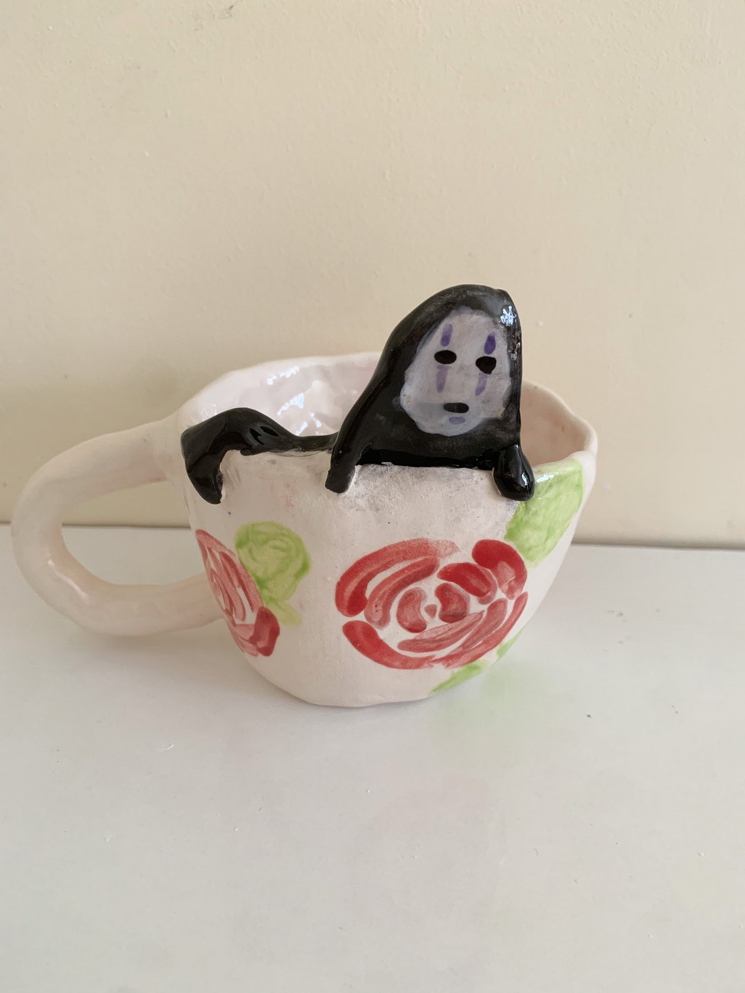 Spirited Away No Face Mug Handmade Ceramic Mug Gift for - Etsy