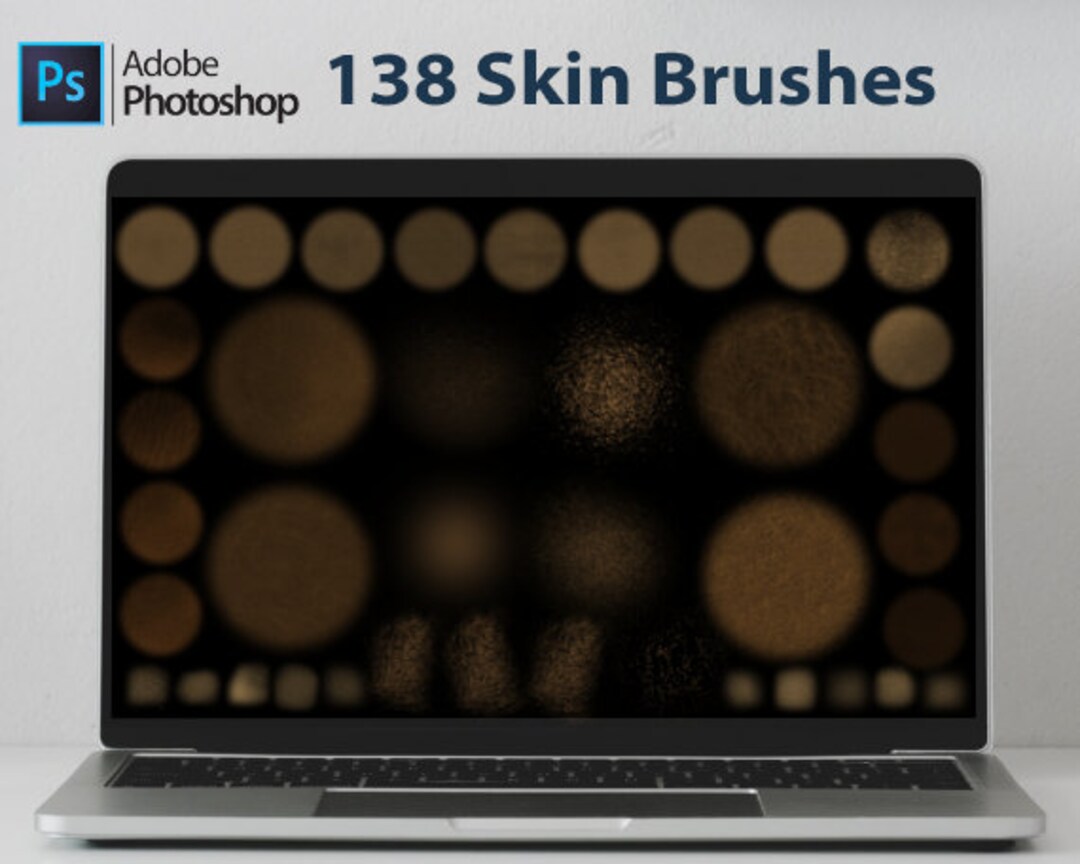 PS Skin Brushes for Photoshop Skin Texture Pores Freckles Retouching ...