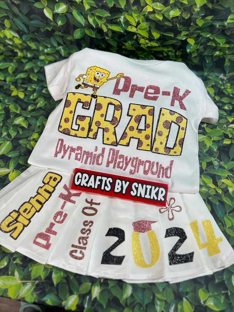 Custom Graduation Set Princess Graduation Outfit Pleated Skirt Set ...