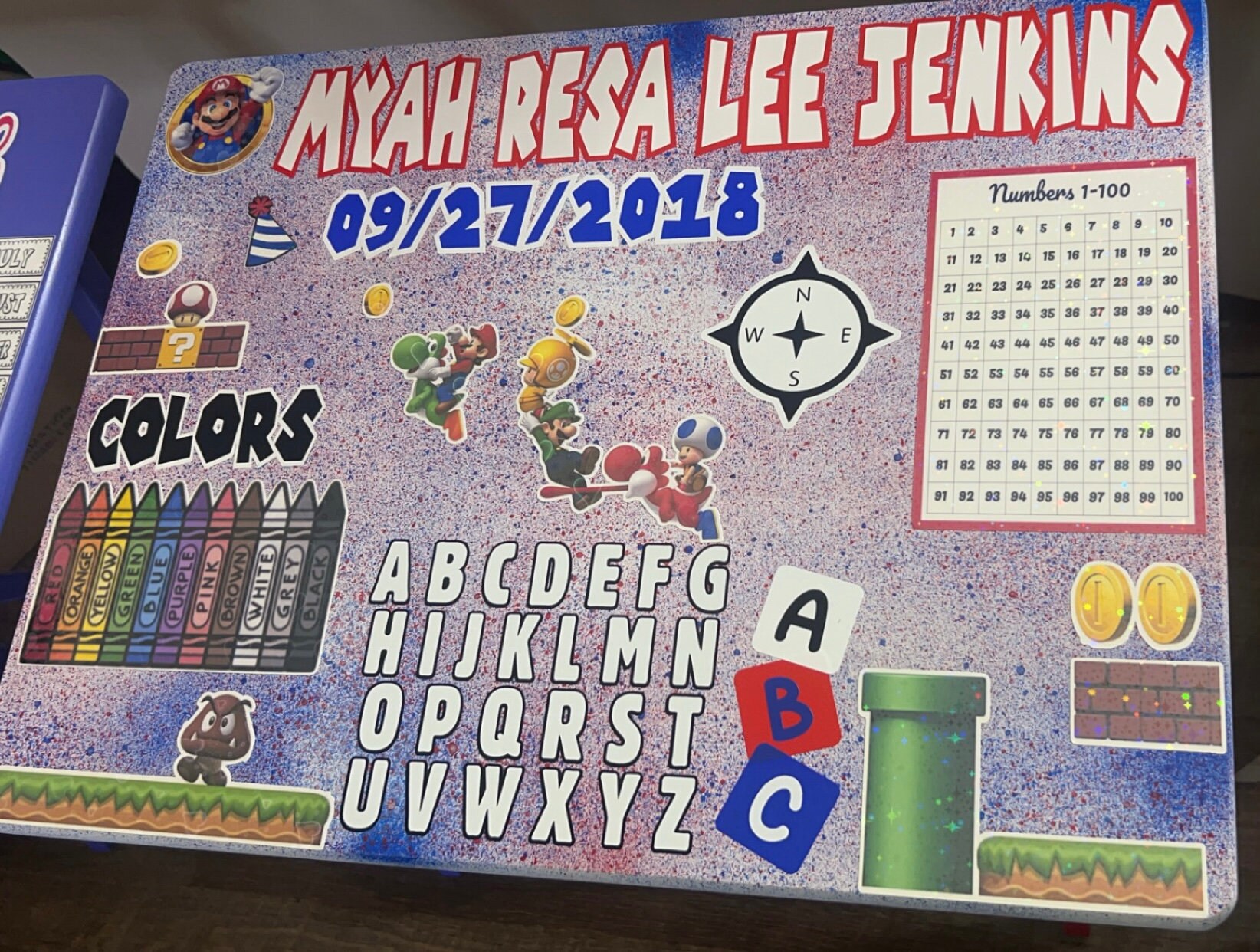 Custom Learning Table; Activity Table; Kids Table; Back to School ...