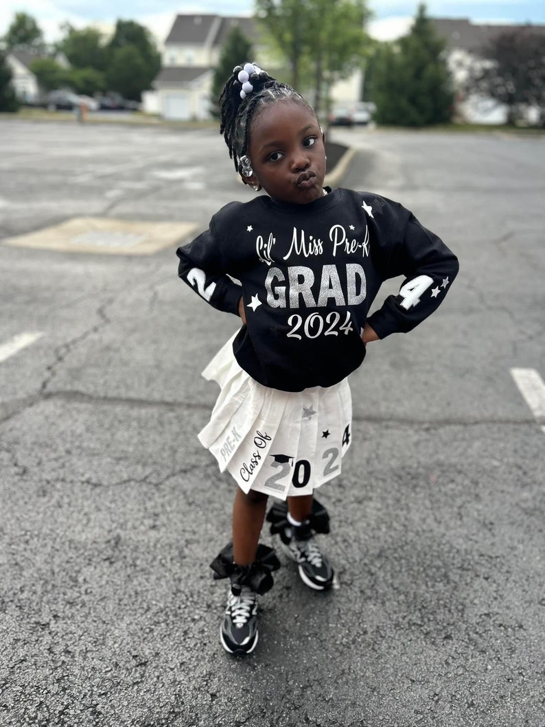 Custom Graduation Set Princess Graduation Outfit Pleated Skirt Set ...