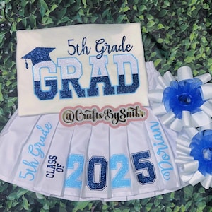 Middle School Custom Pleated Skirt Set; Graduation Outfit; Pleated ...