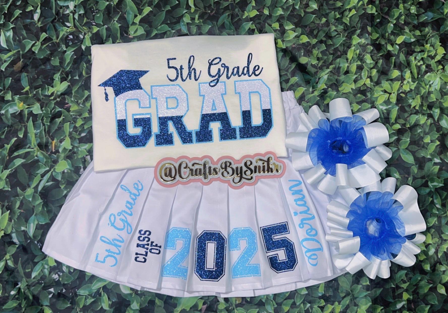 Middle School Custom Pleated Skirt Set; Graduation Outfit; Pleated ...