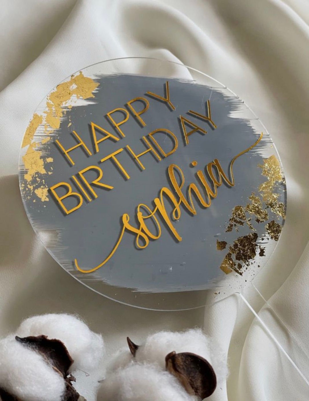 Acrylic Cake Topper; Cake Topper; Wedding Cake Topper; Plastic Cake ...