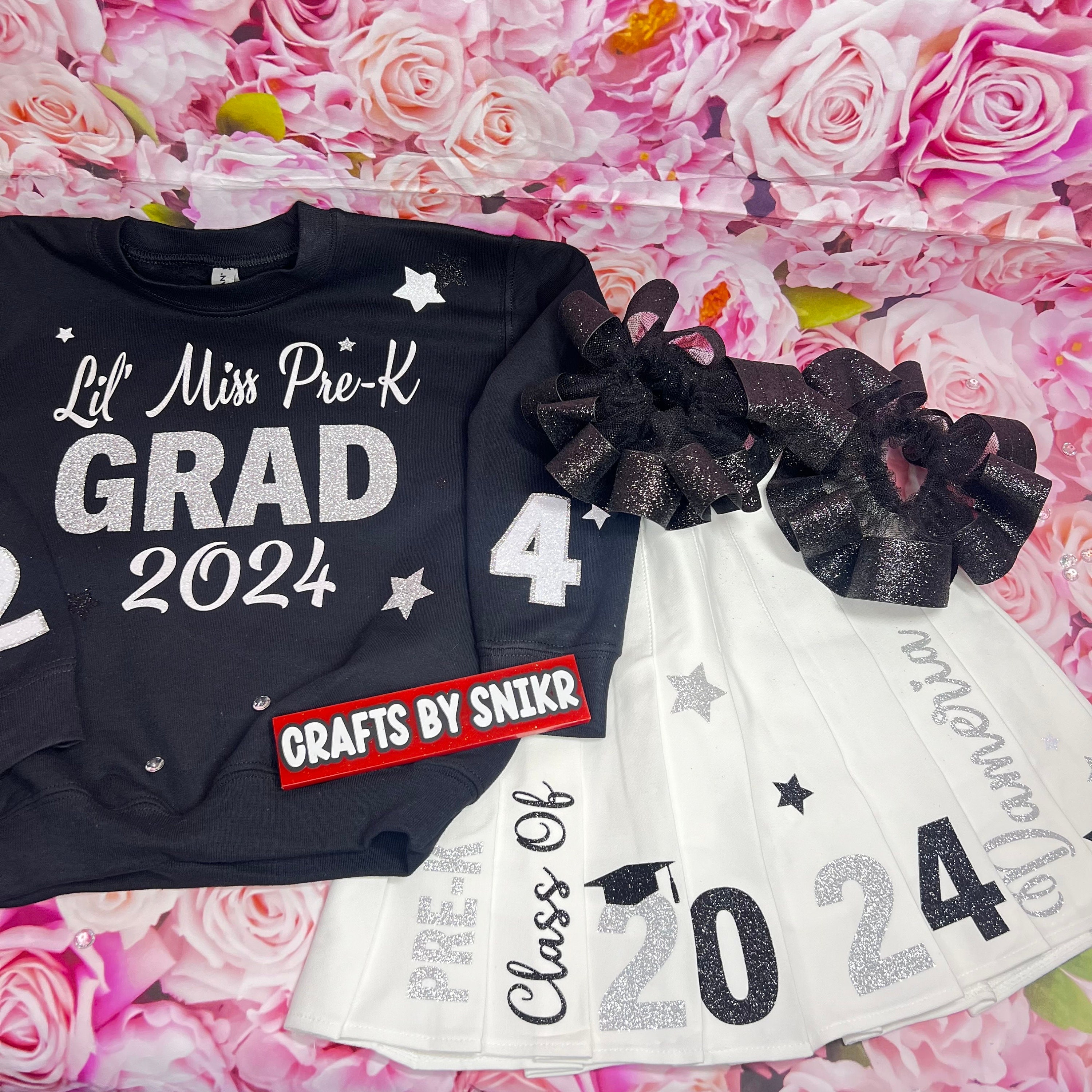 Custom Graduation Set Princess Graduation Outfit Pleated Skirt Set ...