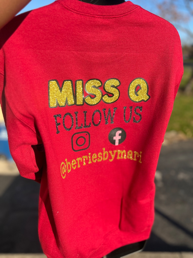 Small Business Sweatshirt Custom Sweatshirt Logo Sweatshirt QR Code ...