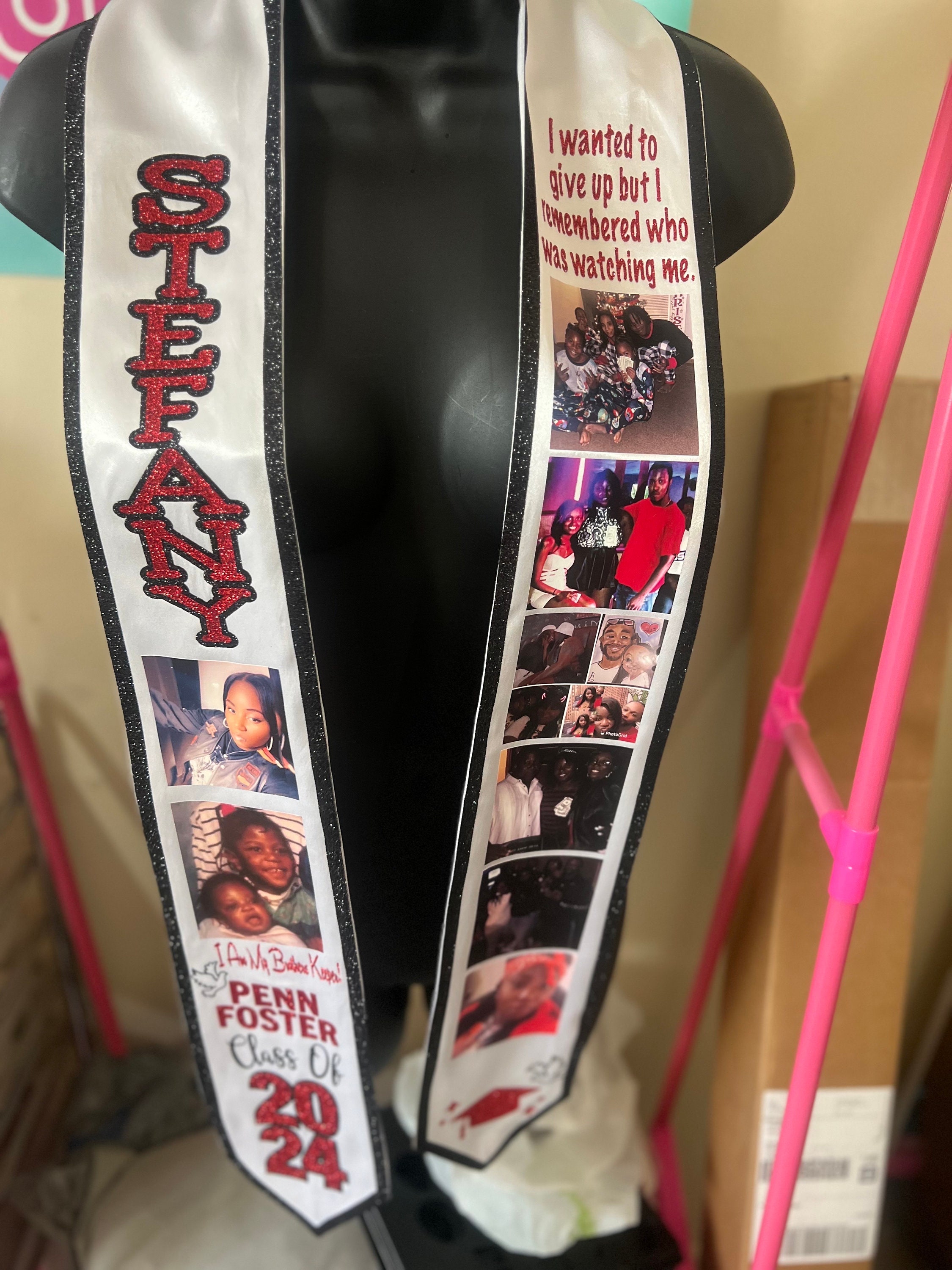 Graduation Stole Custom Stole Graduation Stole Class of 2024 High ...