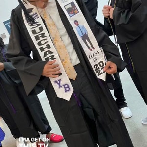 Graduation Stole Custom Stole Graduation Stole Class of 2024 High ...