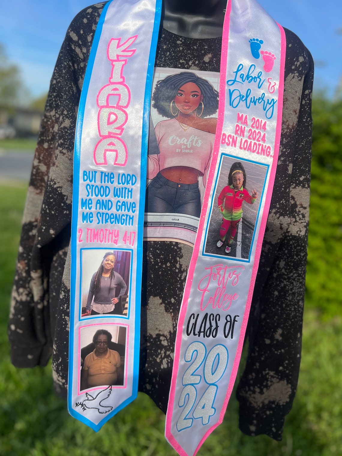 Graduation Stole Custom Stole Graduation Stole Class of 2024 High ...