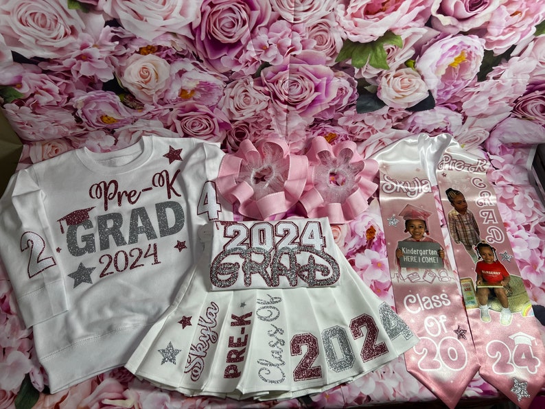 Custom Graduation Set Princess Graduation Outfit Pleated Skirt Set ...