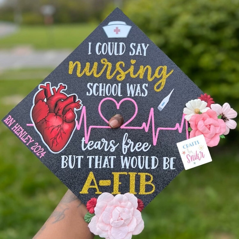 Nurse Graduation Cap - Etsy