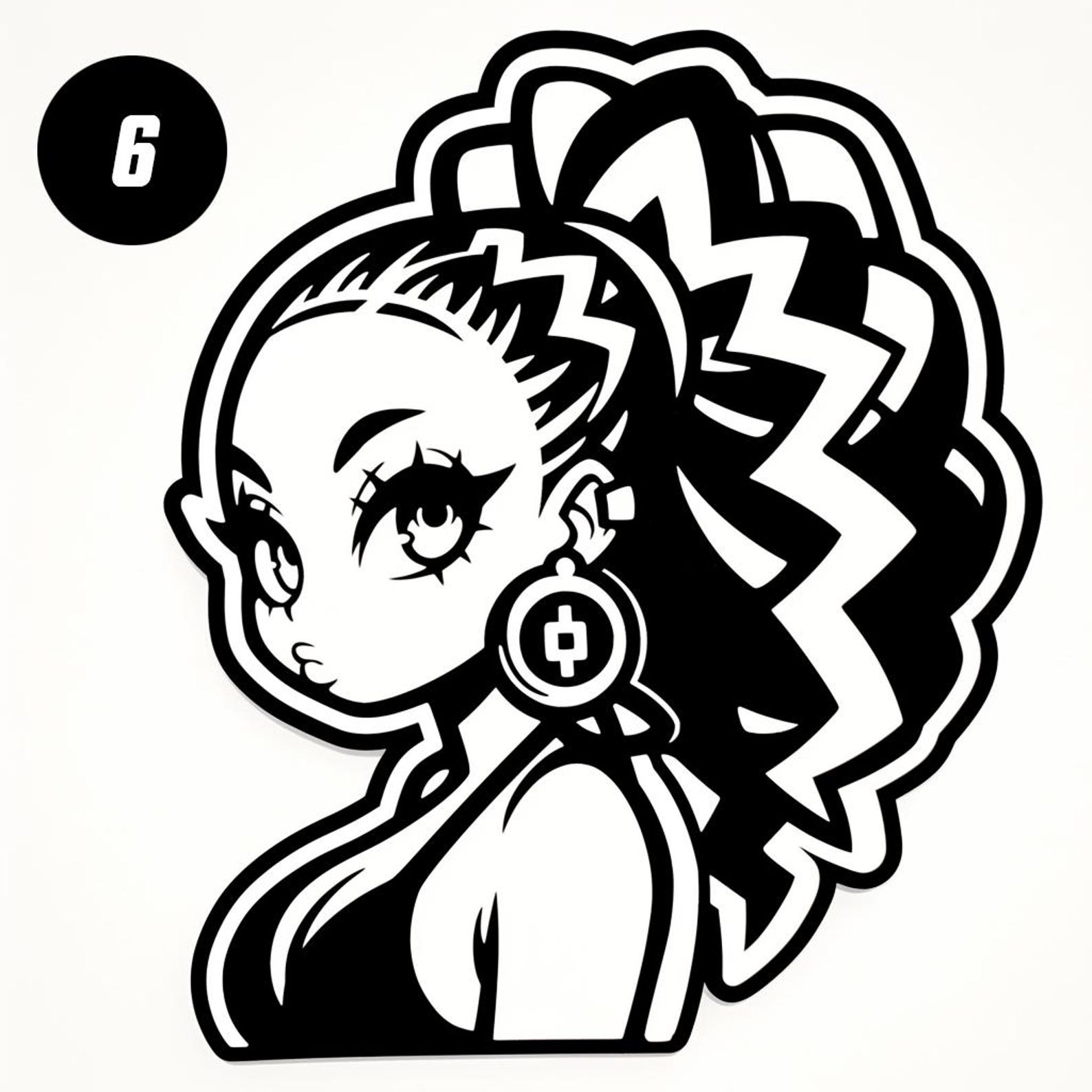 Anime Waifu Decals- Pick Your Design + Color | Vinyl Sticker - Car ...