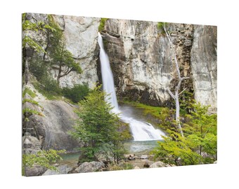 Canvas Waterfall Wall Art - Etsy