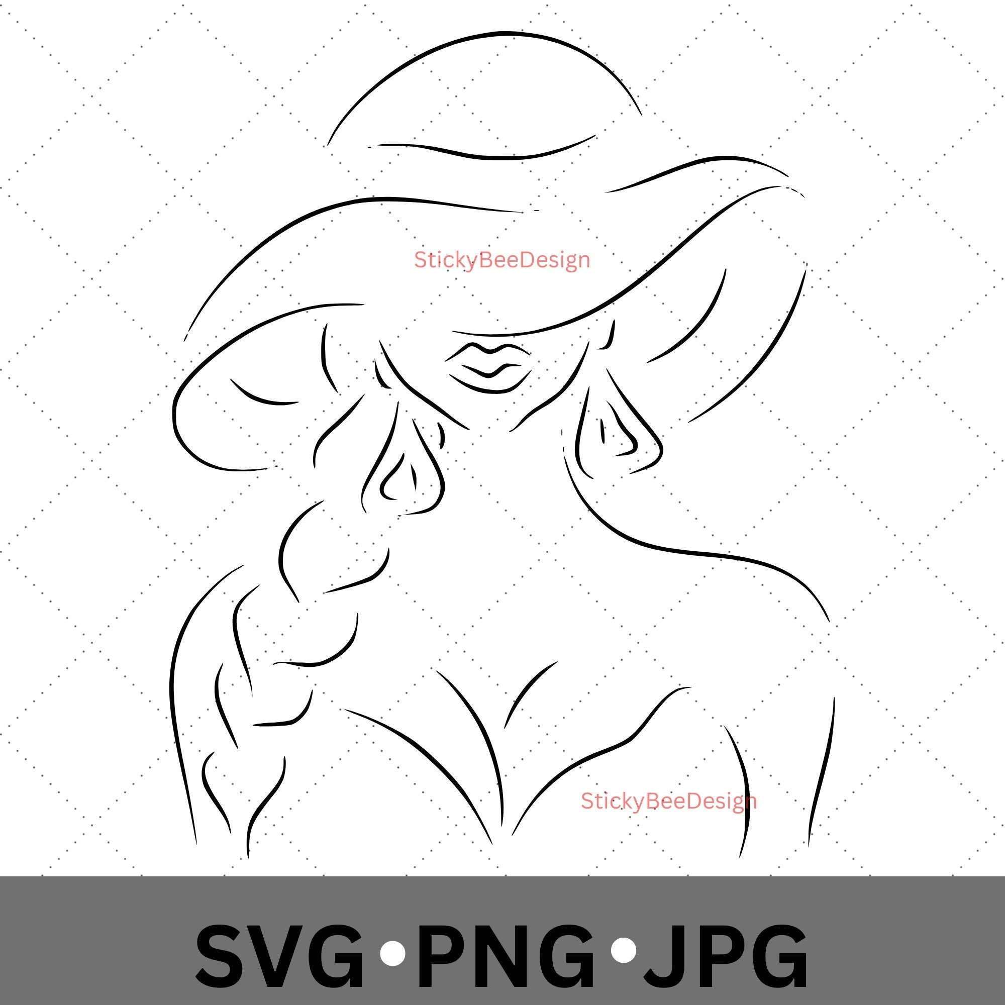 Women Svg, Stylish Svg, Hat Svg, Style Svg, Body Svg, Cricut - Etsy