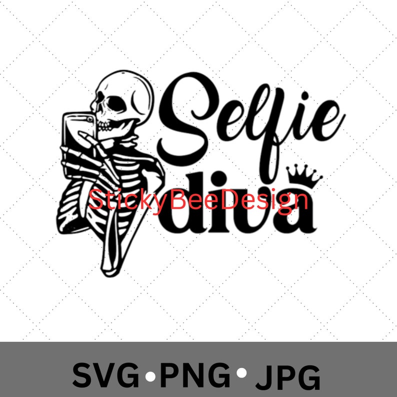 Selfie Diva Svg, Digital Download, Cricut Files, Cutting Files ...