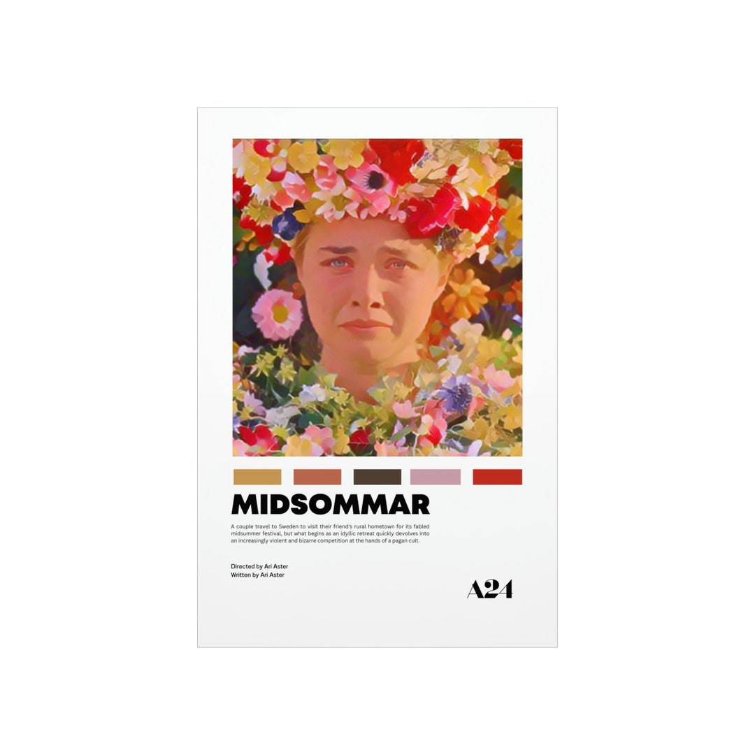MIDSOMMAR Ari Aster 2021 Movie Poster Print Digital and Physical Prints ...