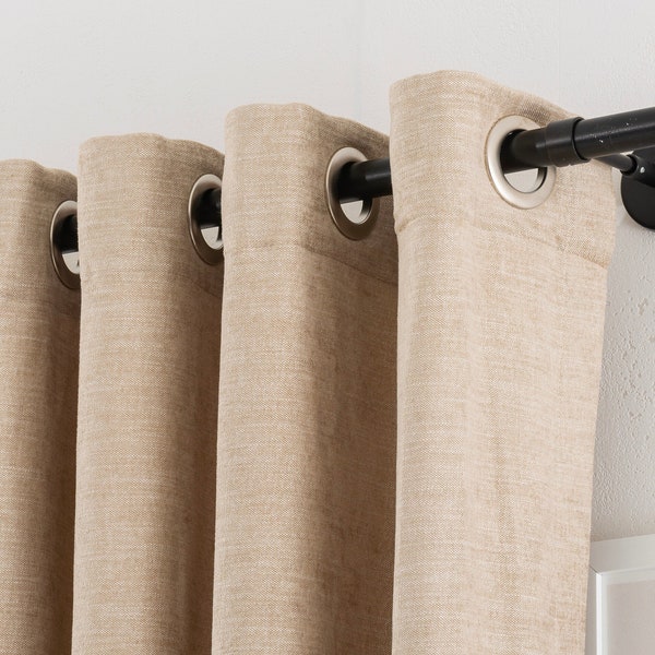 Chenille Curtains - Etsy