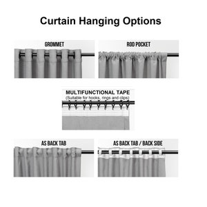 Embroidered Linen Curtains: Custom Patterned Drapes - Grommet & Pleat ...