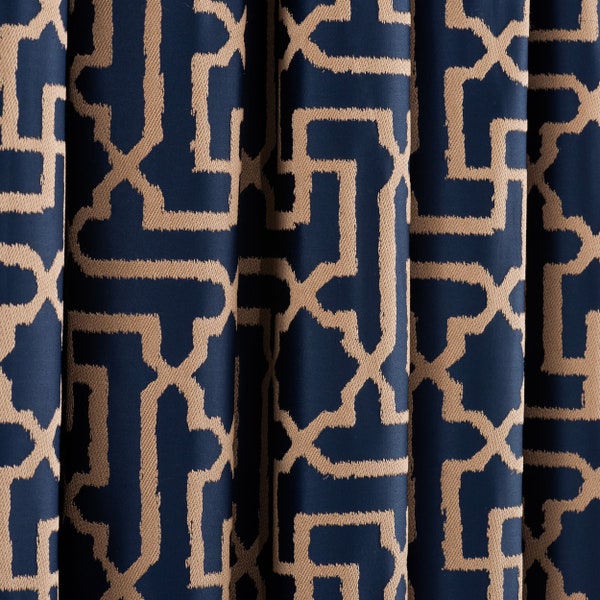 Geometric Curtains - Etsy