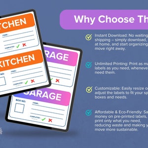 Ultimate Moving Box Labels - Digital Sticker Set - Etsy