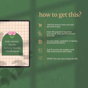 Kids Mental Health Activity Bundle Mindfullness - Etsy