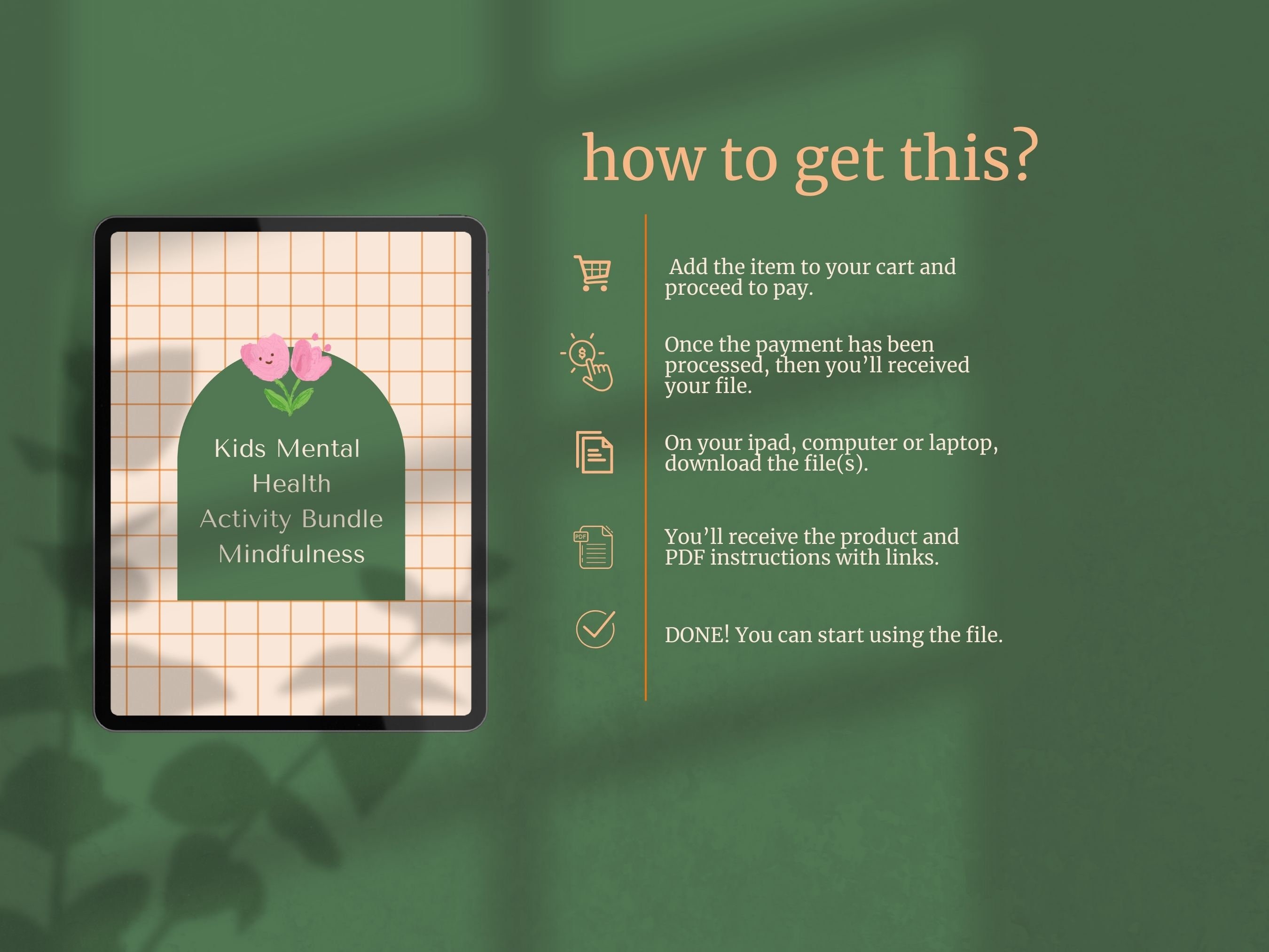 Kids Mental Health Activity Bundle Mindfullness - Etsy