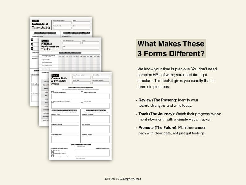 Staff Evaluation Forms | Employee Performance Review | PDF Download ...